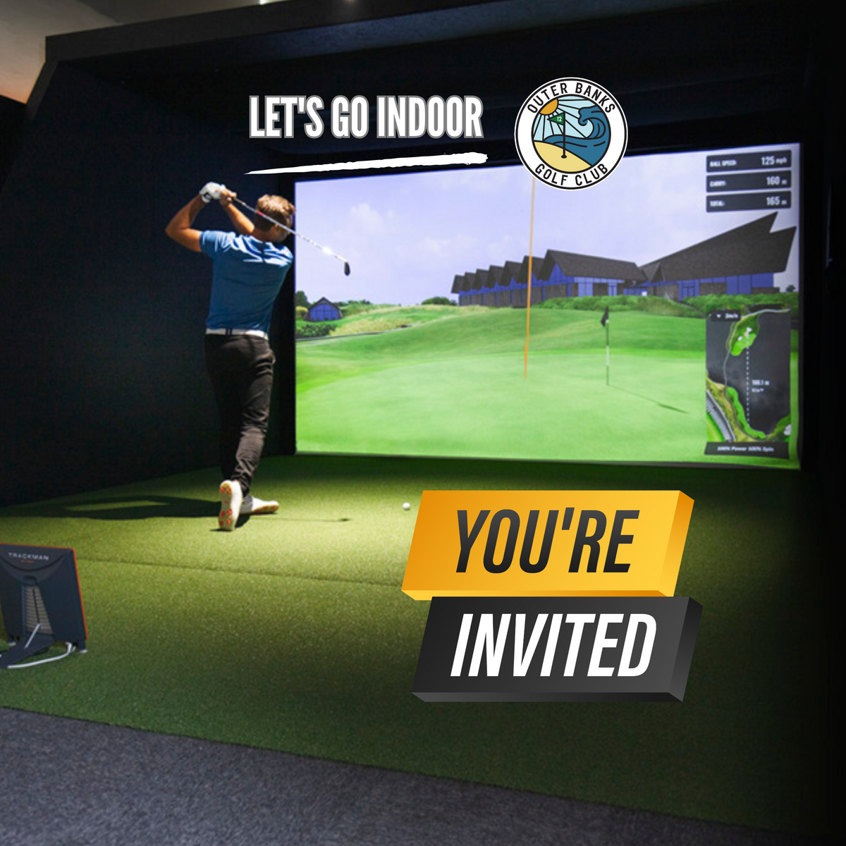 Indoor Golf & Practice Range – Outer Banks Golf Club