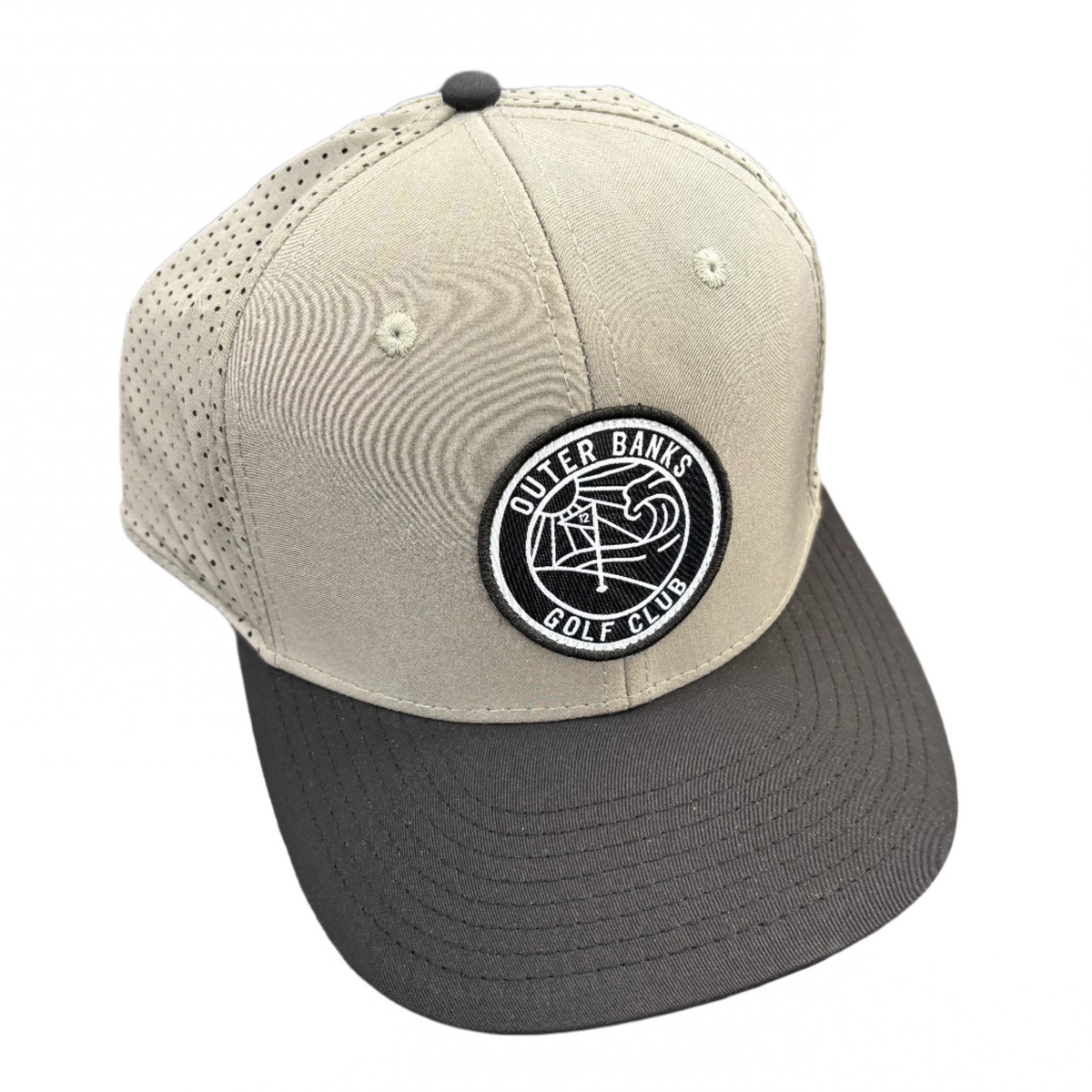 OBX GC Ultra-Fit Pro Snapback Hat-Grey/Black – Outer Banks Golf Club