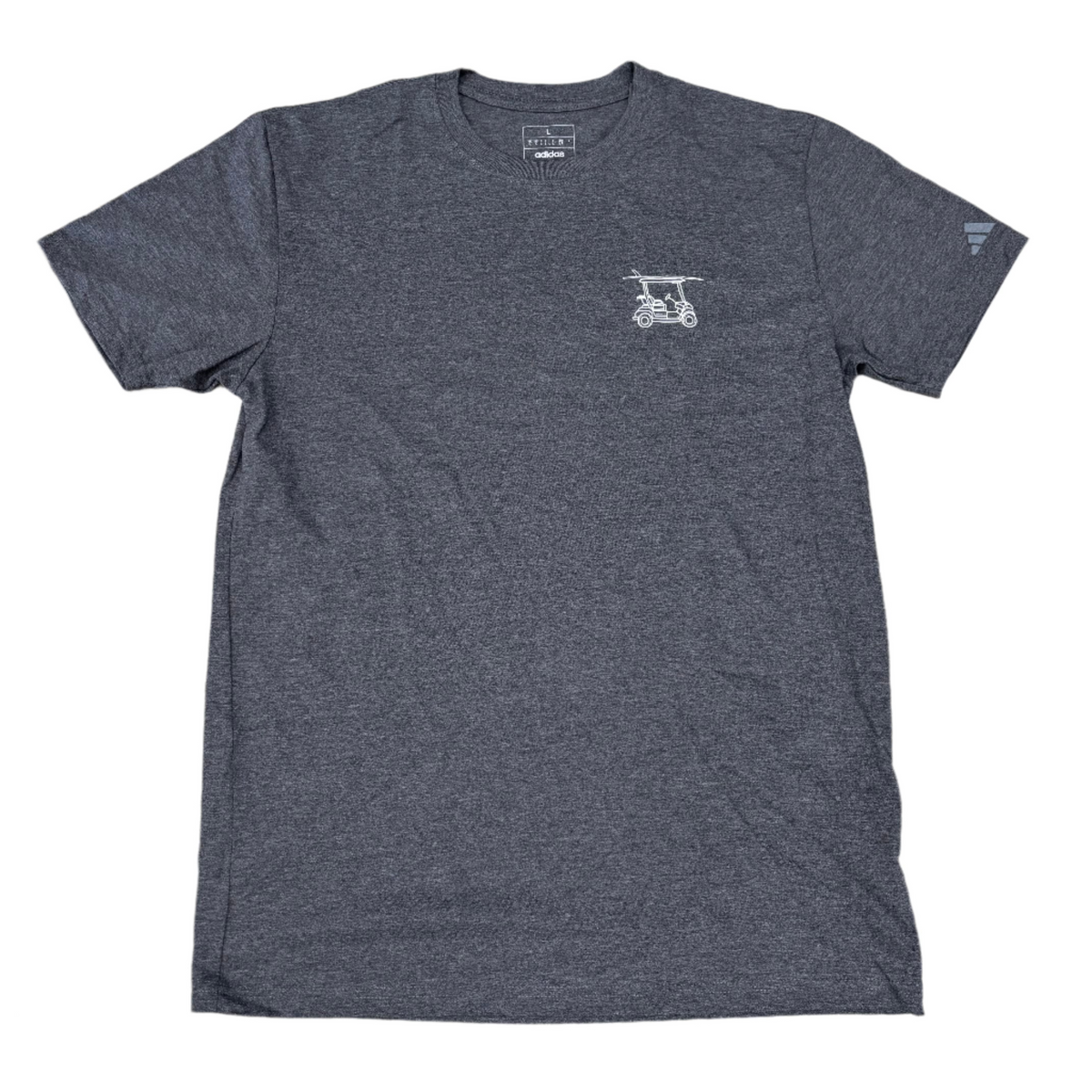 Adidas x OBX GC Surf & Turf T-Shirt-Grey – Outer Banks Golf Club